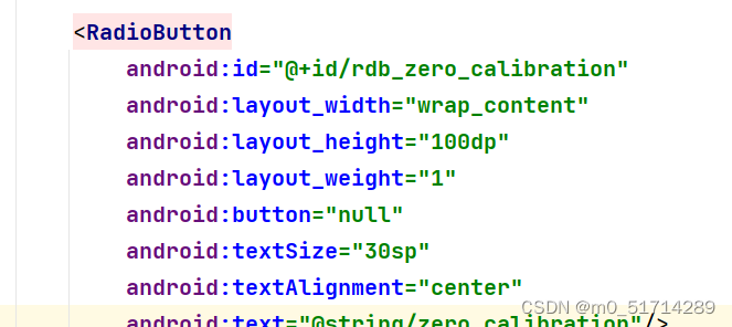 安卓报错：AAPT: error: ‘null‘ is incompatible with attribute button (attr) reference._error: 'null ...