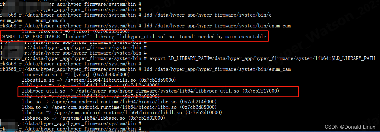 2023-12-07 Android 新增动态链接库路径，LD_LIBRARY_PATH是Linux环境变量名，用于指定查找共享库，shell脚本实例，init.environ.rc 环境变量 ...