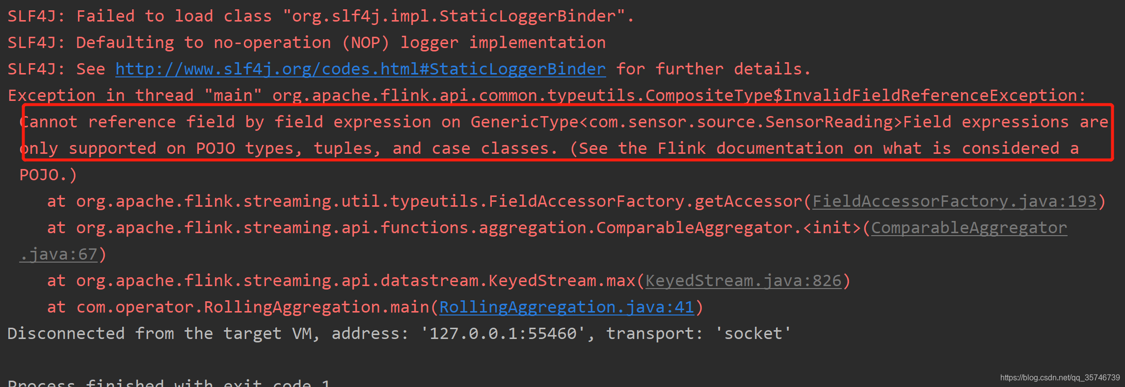 Flink进行POJO报错_pojo type expected but was: generictype-CSDN博客