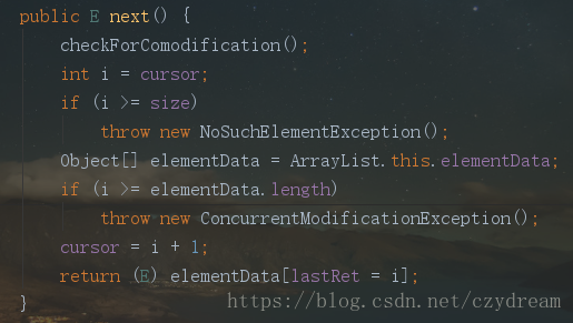 关于集合中的并发修改异常的一些见解 java.util.ConcurrentModificationException_集合在遍历的时候删除为 ...