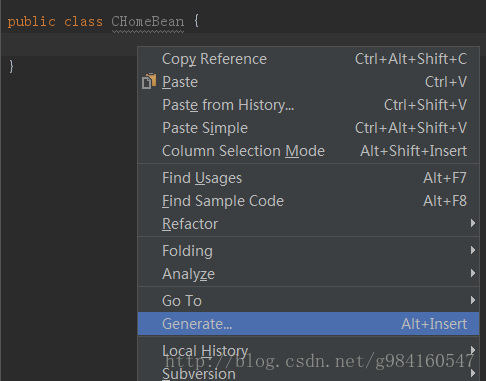 AndroidStudio插件GsonFormat:根据Json自动生成JavaBean-CSDN博客