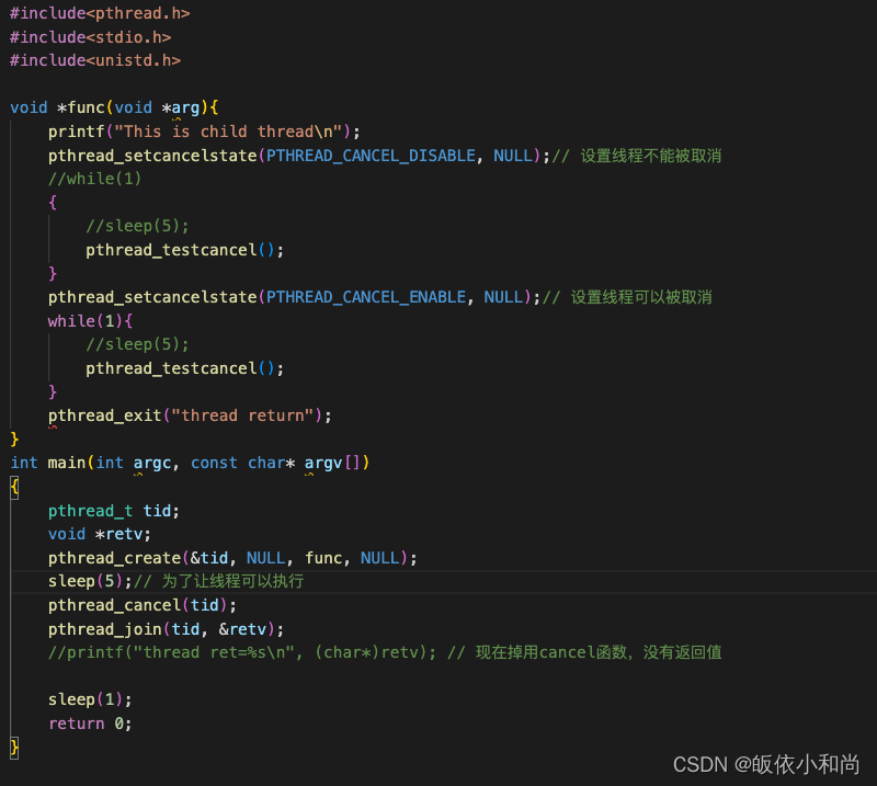 12.线程创建回收取消清理_linux线程的清理和回收的区别-CSDN博客