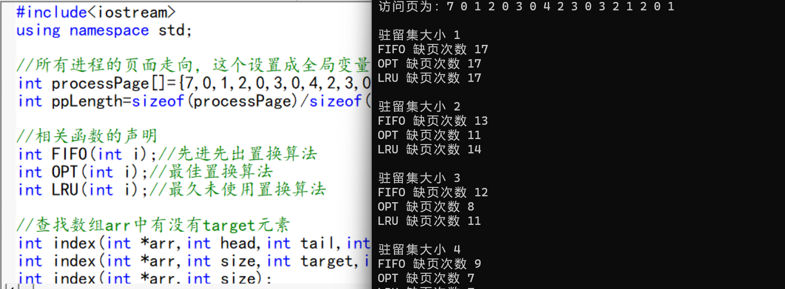 页面置换算法（FIFO,OPT,LRU)_fifo算法-CSDN博客