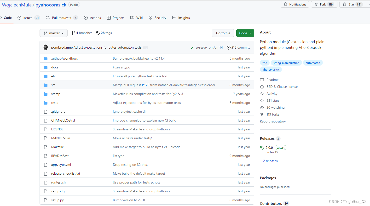 pyahocorasick——基于AC自动机的python高效字符串匹配实践-CSDN博客