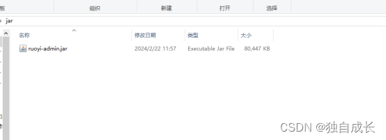 打包部署若依(RuoYi)SpringBoot后端和Vue前端图文教程_若依打包部署-CSDN博客