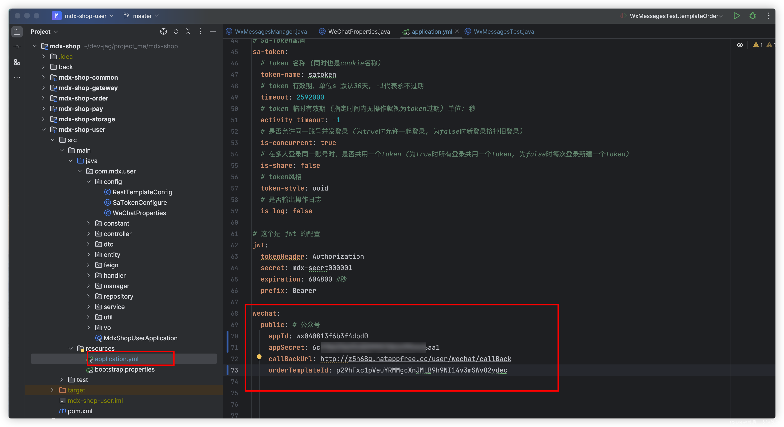 Springboot助力!轻松实现微信模版消息推送wx Java Miniapp Spring Boot Starter 模板消息推送 Csdn博客 3243