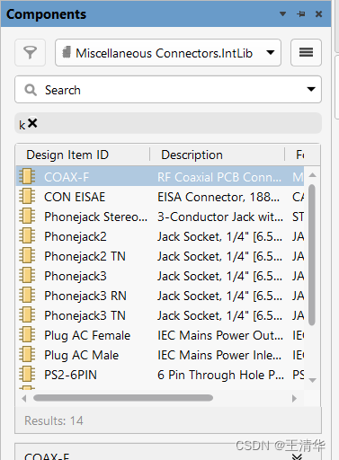 Altium Designer20的元件库被删除后如何加载_miscellaneous connectors.intlib-CSDN博客