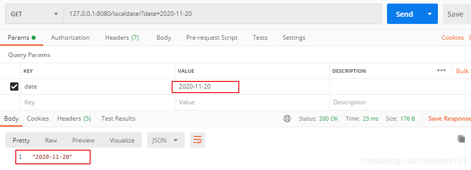 解决 LocalDate 无法接收 Postman 请求参数的问题_入参拿不到localdate类型的数据-CSDN博客