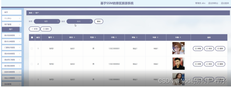 计算机毕业设计nodejsvue基于的景区旅游系统程序源码lw部署基于vue的旅游信息管理系统 Csdn博客