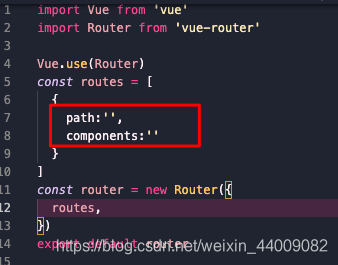 [vue-router] “path“ is required in a route configuration_uncaught (in promise) error: [vue ...