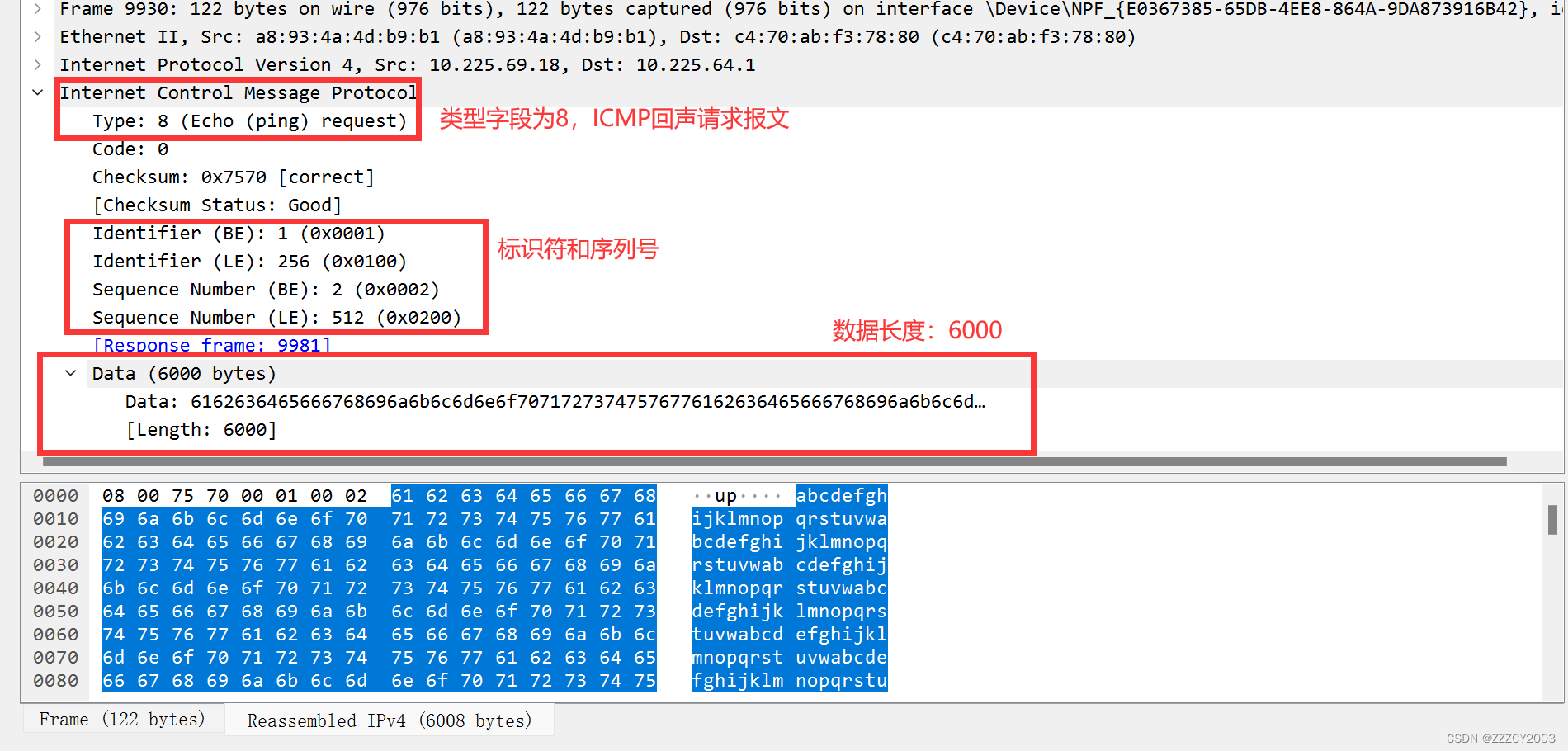 ICMP协议详解及尝试用ping和tracert捕抓ICMP报文_tracert icmp-CSDN博客
