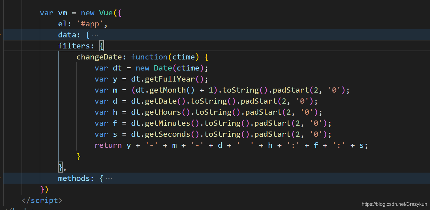 Vue自定义全局过滤器，与自定义私有过滤器vue中可以定义全局组件、全局过滤器、全局指令也可以定义私有组件、私有过滤器、 Csdn博客