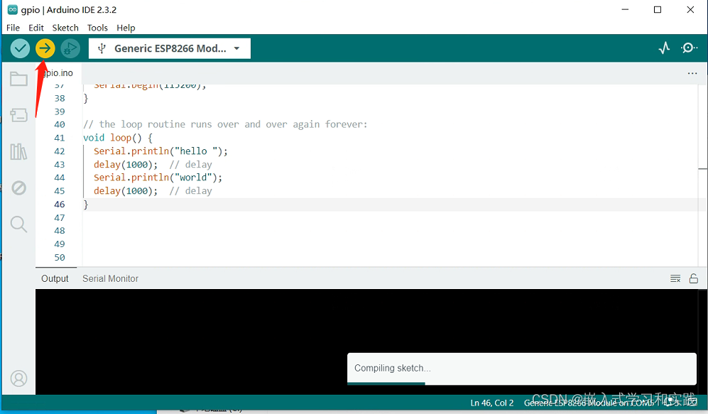 野火esp8266模块开发 基于arduino Ide Csdn博客 