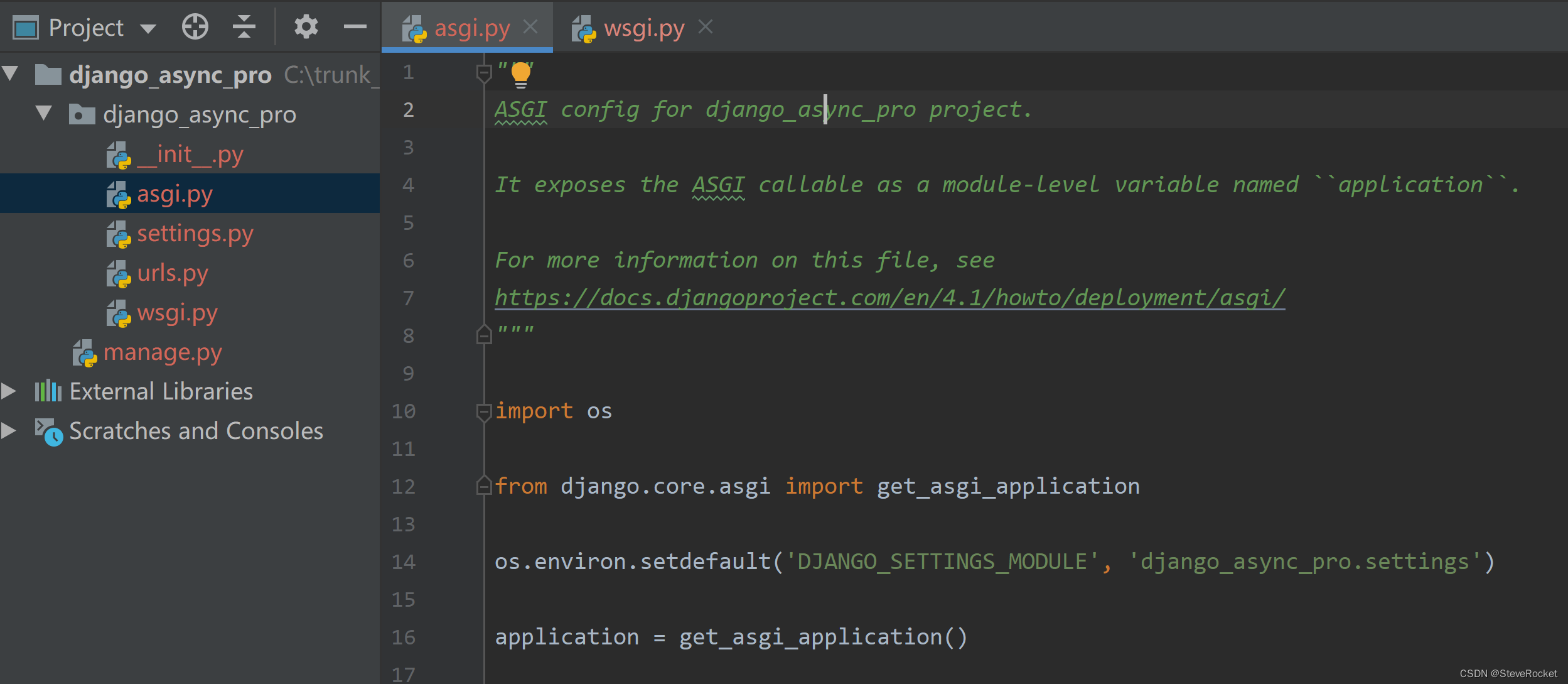Django3.1新特性-主要变化，支持异步详解（附源码）_django async-CSDN博客