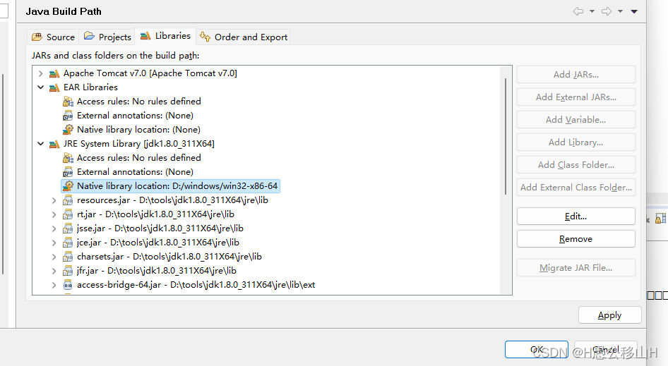 【无标题】no XXX in java.library.path_no in java.library.pah-CSDN博客