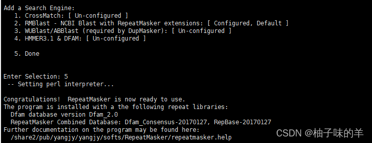 RepeatMasker（一）——安装及使用-CSDN博客