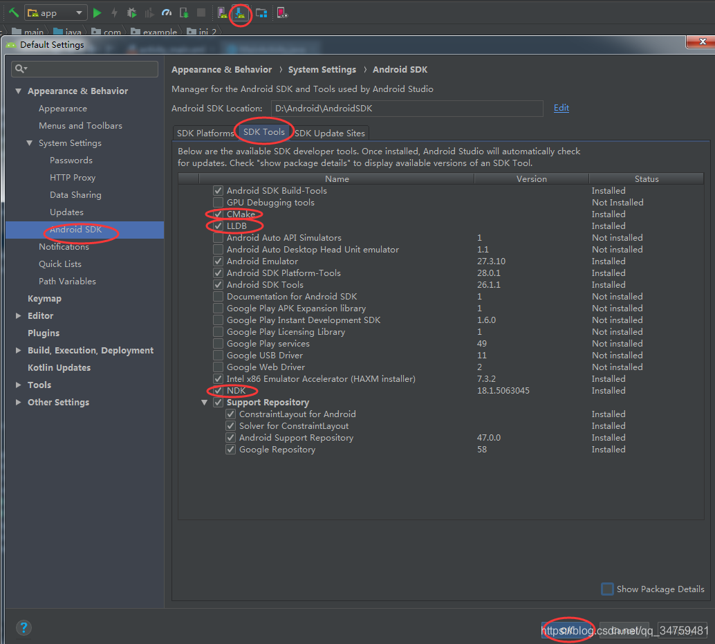 android studio 3.2 使用jni(cmake的方式)_android studio 让jni调试 cmake-CSDN博客