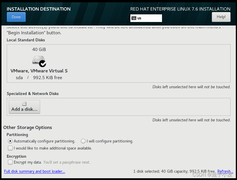 Linux企业部分环境配置（7.6）_linux7.6版本-CSDN博客