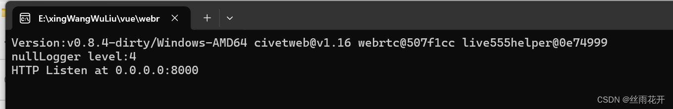 Vue+TS+webrtc-streamer 实时监控视屏流开发-CSDN博客