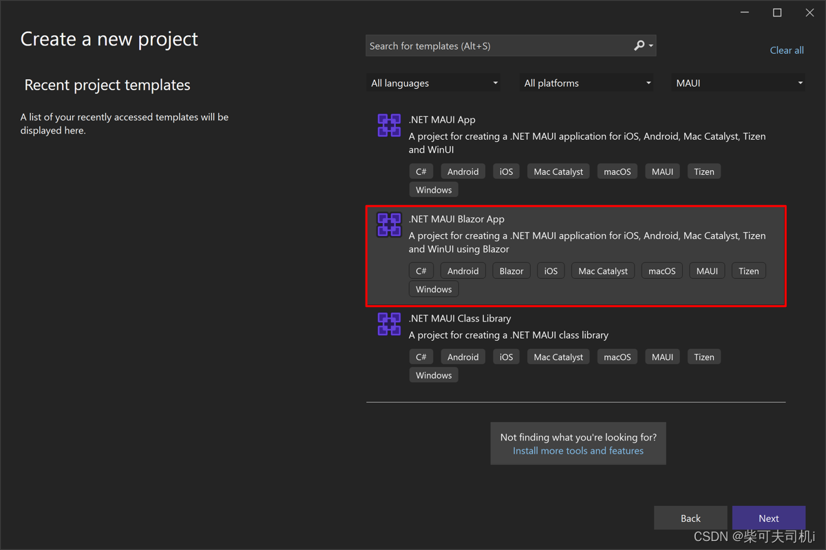 .NET Multi-platform App UI (.NET MAUI)的BlazorWebView控件_maui webview-CSDN博客
