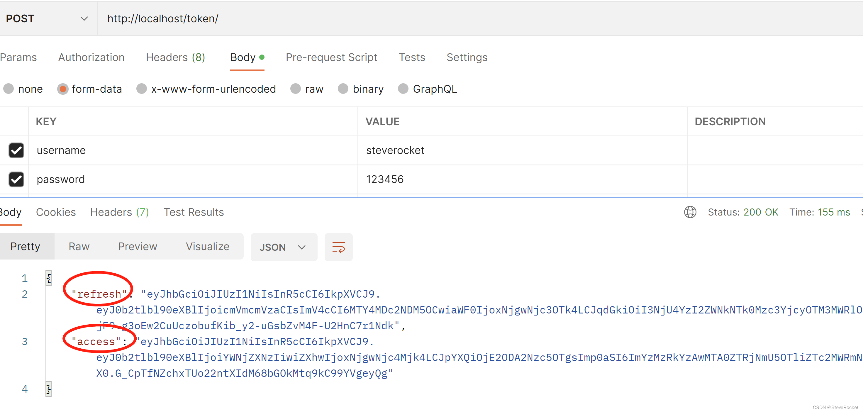 7、DRF实战总结：JWT认证原理和使用及第三方库simplejwt 的详解（附源码）-CSDN博客