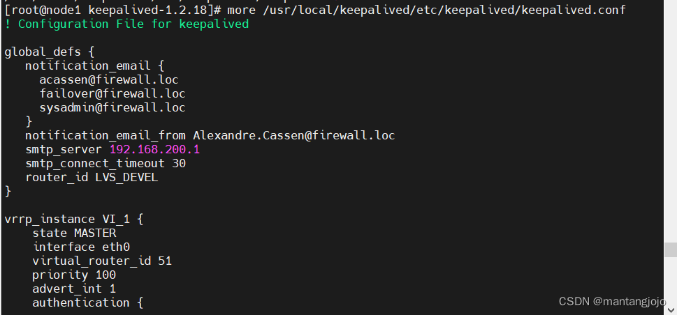 Keepalived与Nginx高可用集群-CSDN博客