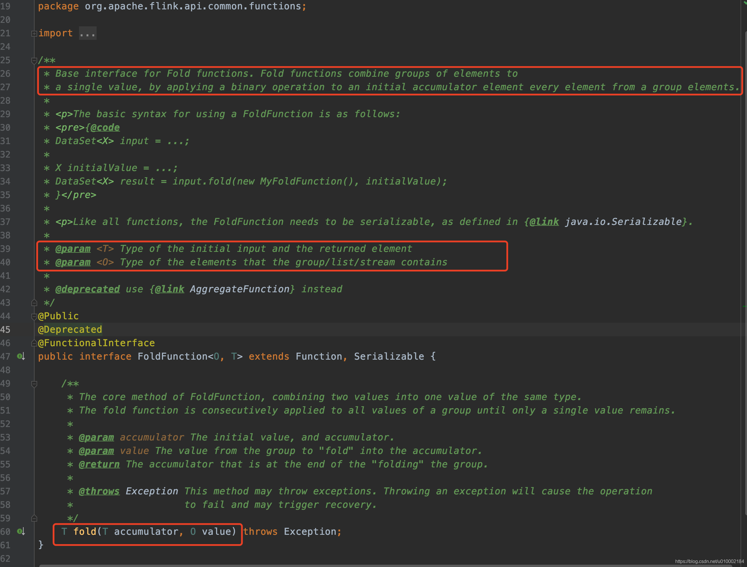 Flink reduce与fold 相同点和不同点(区别)_flink哪个版本提供fold方法-CSDN博客