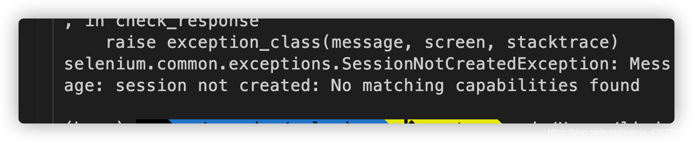 Mac + 新版Edge + selenium3+python3报错：No matching capabilities found-CSDN博客