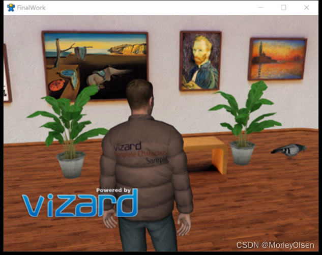 【计算机图形学】三维美术馆漫游_计算机图形学三维作品-CSDN博客