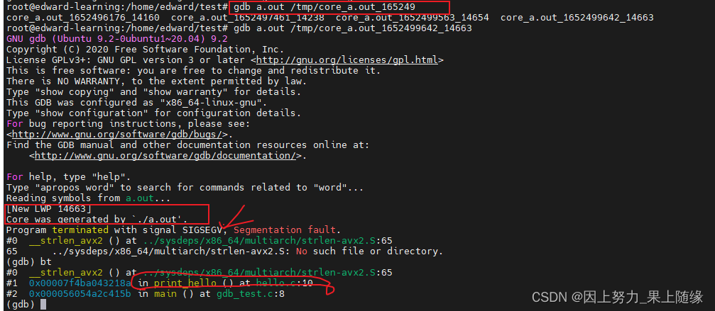定位应用层Segmentation Fault：GDB+Coredump的故障排查指南-CSDN博客