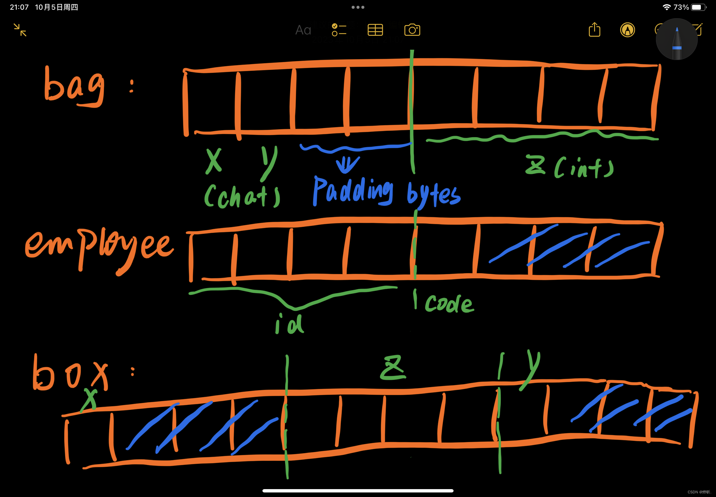 Structure Padding / Memory align_padding in structure-CSDN博客