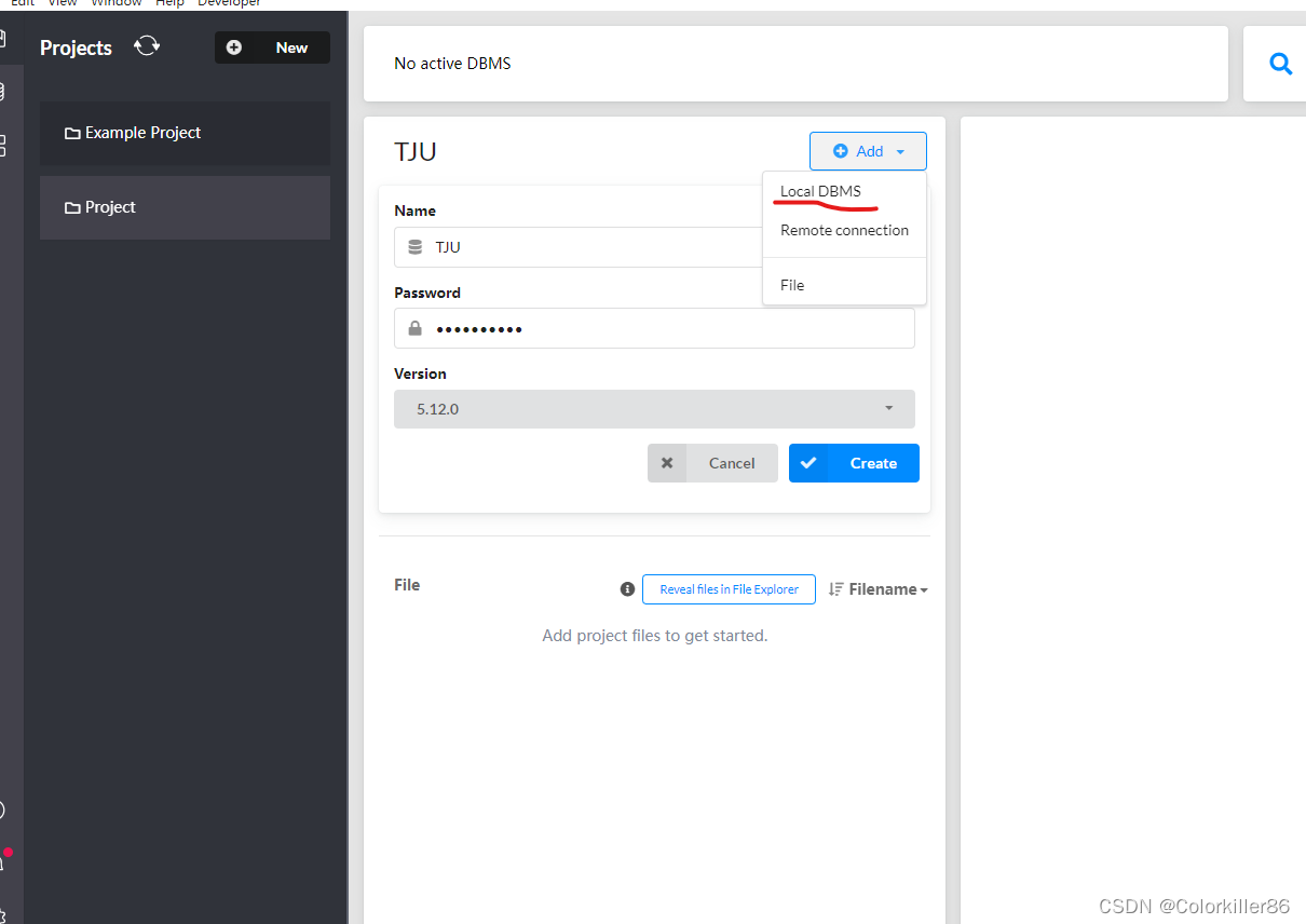 NEO4J桌面版的配置和连接Pycharm_neo4j desktop1.2.4在建立一个project-CSDN博客