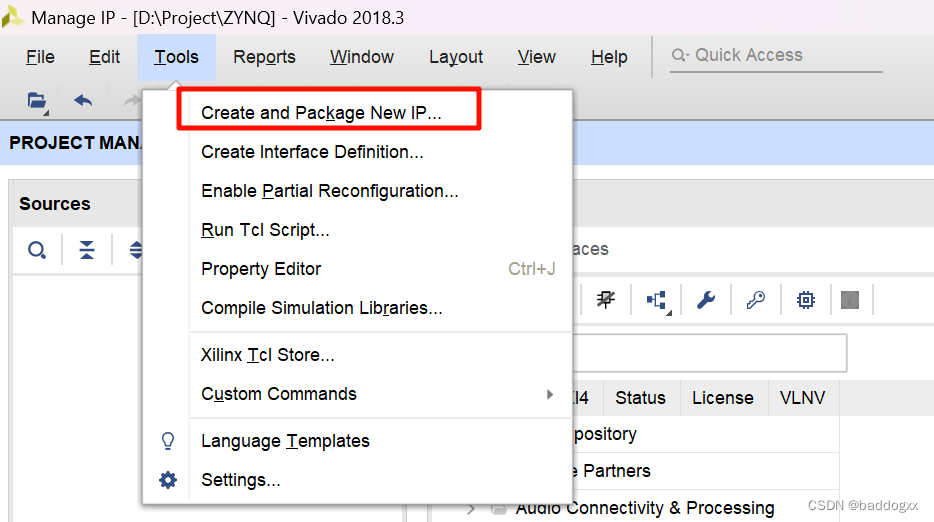 ZYNQ自定义IP并使用_zynq ip核例化后还能继续重新连线吗?-CSDN博客
