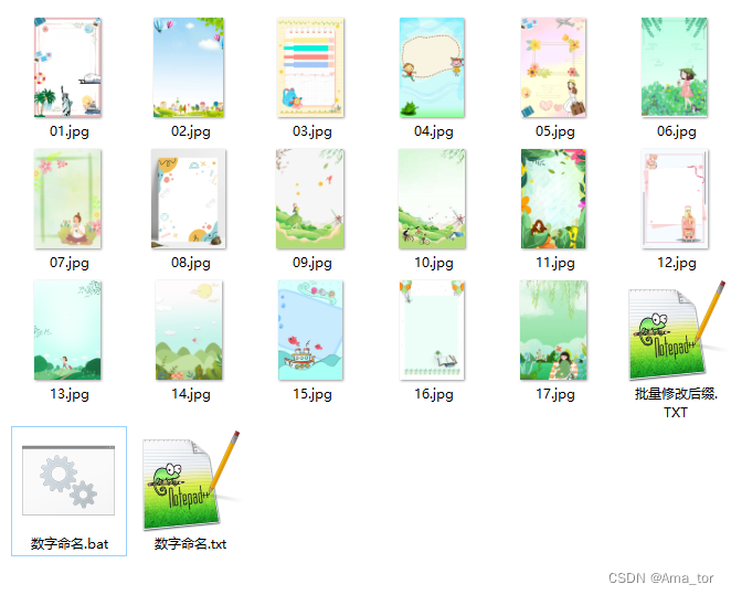 【BAT-表姐御用05ren命令批量修改后缀】_bat ren-CSDN博客