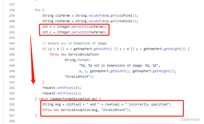 [WebGIS开发一] WMS服务的getFeatureInfo Error: InvalidPoint - X and Y incorrectly specified. 解决-CSDN博客