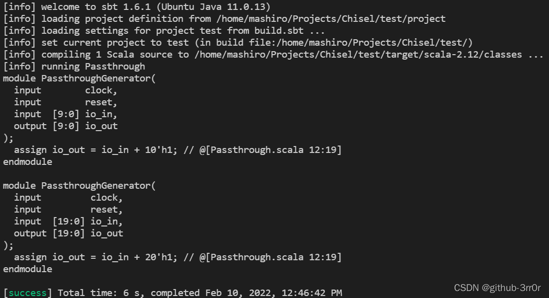 Chisel教程——02.Chisel环境配置和第一个Chisel模块的实现与测试-CSDN博客