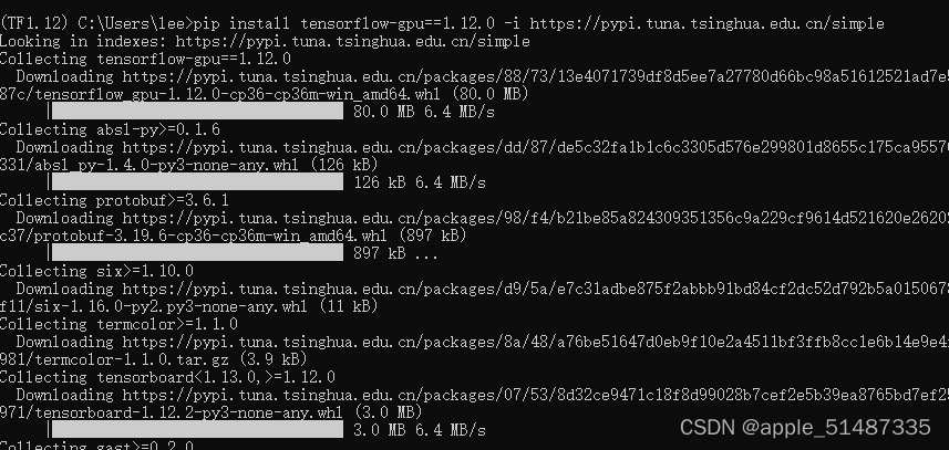 anaconda安装①tensorflow-cpu 1.12.0py3.6②tensorflow-gpu 2.4.1③pytorch 1.7.1 通用 cuda 11.0，cudnn 8.0 ...