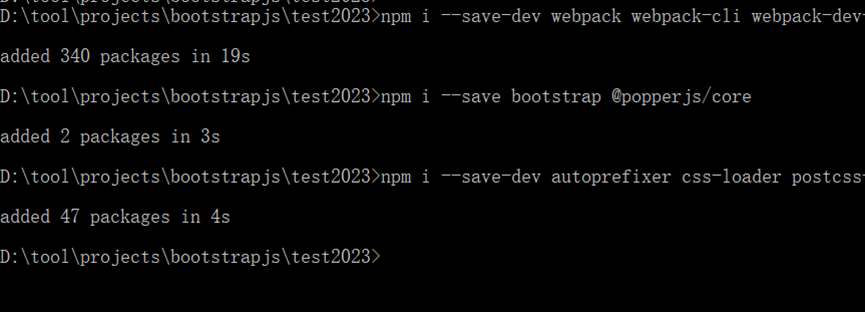 bootstrapjs开发环境搭建_bootstrap nodejs-CSDN博客