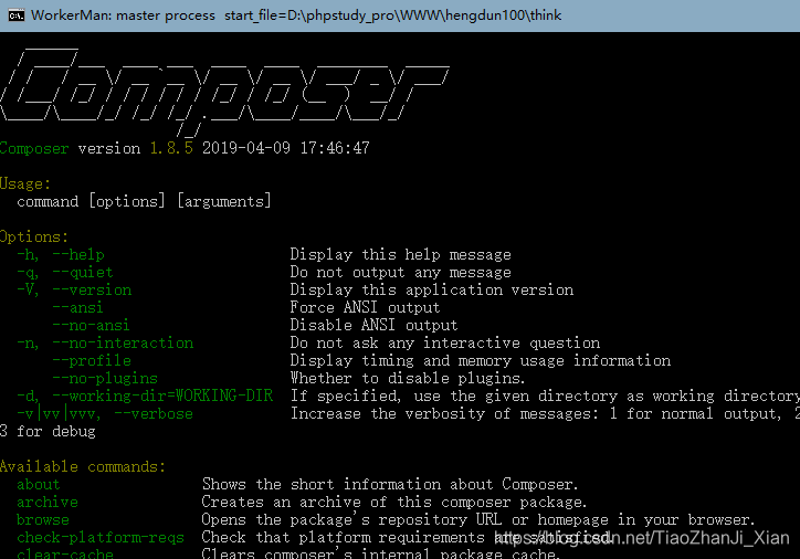 【黄啊码】thinkphp6安装workerman|即时通信、聊天室均可以使用它_thinkphpr workerman 只能localhost-CSDN博客