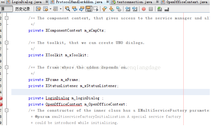 openoffice java 开发_OpenOffice API 开发 （三）–javaUI界面集成 | 学步园-CSDN博客