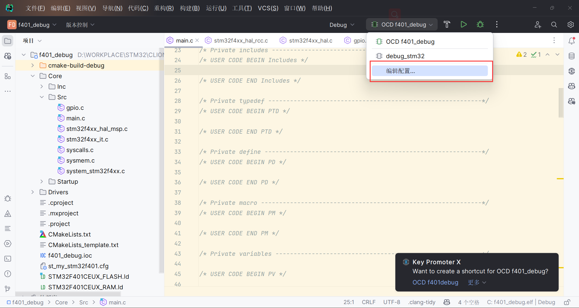 关于如何使用clion对于stm32进行调试debug工作的讨论clion Stm32 Debug Csdn博客 