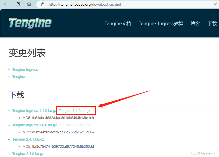 Tengine-3.1.0的编译安装-CSDN博客