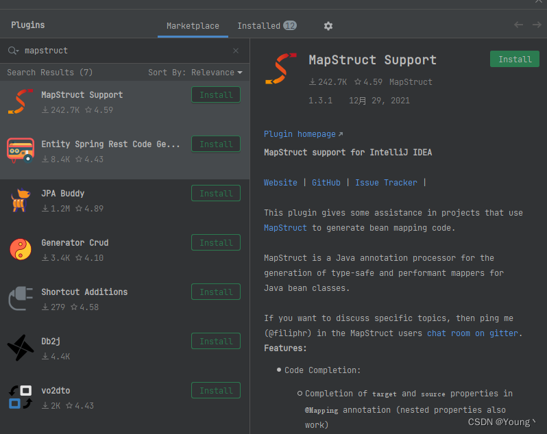 实体映射最强工具类：MapStruct从头讲到尾_mapstruct-processor-CSDN博客