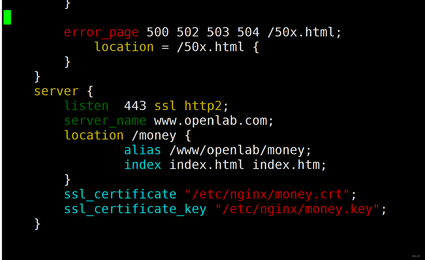 使用nginx搭建简单的web网站nginx 网页 Csdn博客 0940