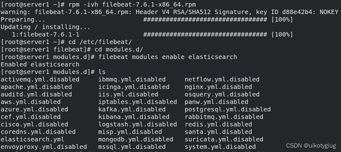 ELK日志分析平台(四)----metricbeat和filebeat_systemctl start metricbeat-CSDN博客