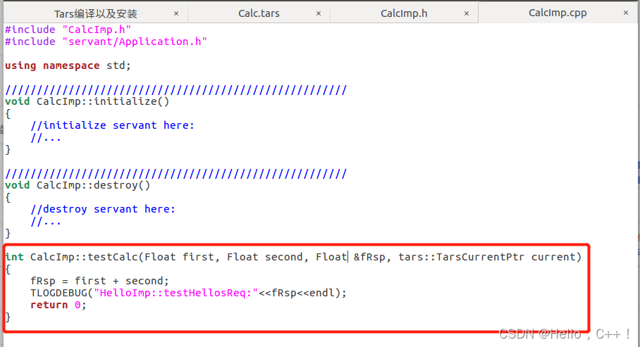 Tars框架中C++基本类型与Tars类型的转换-CSDN博客