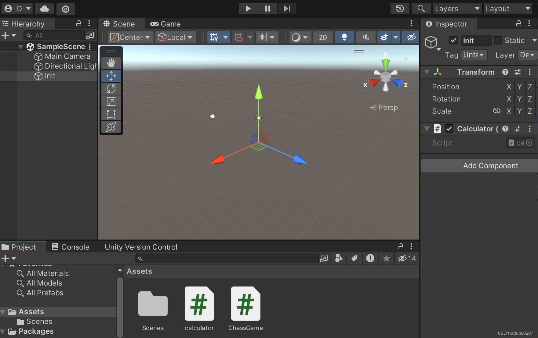 【Unity3D入门】使用IMGUI制作简单计算器_unity加减法计算器-CSDN博客