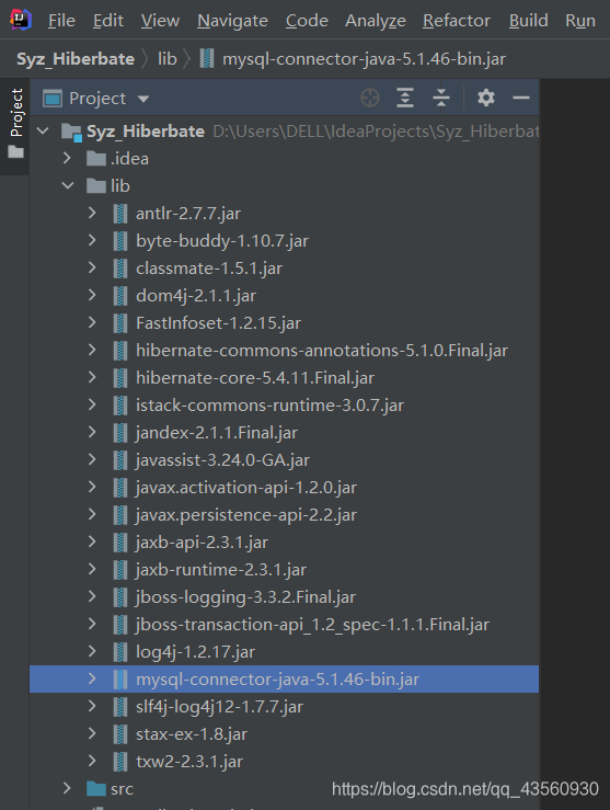 实现ORM框架的入门实例(添加用户)_org.hibernate.dialect.-CSDN博客