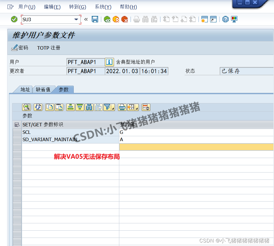 VA05/VF04无法保存布局_sap va05怎么保存布局-CSDN博客